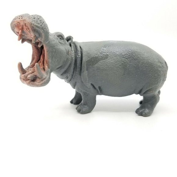 Unbranded | Toys | Screaming Hippo Hippopotamus Wild Amazon Animal Gray ...